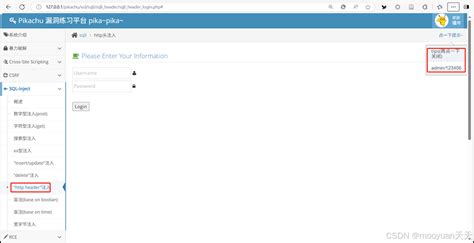Pikachu靶场通关笔记24 Sql注入07 Header注入pikachu Header注入 Csdn博客