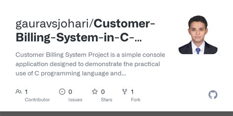 Github Gauravsjoharicustomer Billing System In C Language Customer
