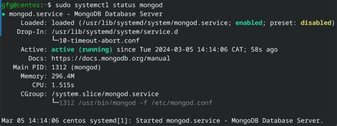 How To Install Mongodb On Centos Geeksforgeeks