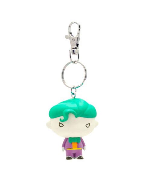 The Joker Chibi Keychain Pvc Justice League Dc Comics