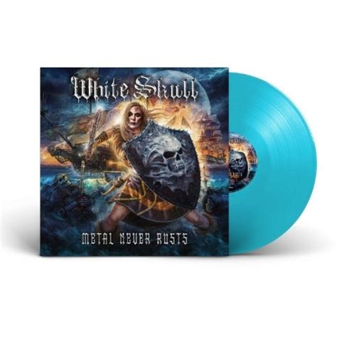 White Skull Metal Never Rusts Lp Coloured Heavy Power