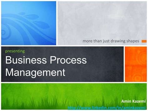 Bpm Business Process Management Introduction Ppt