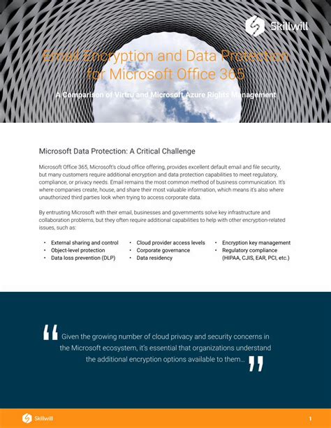 pdf email encryption and data protection for microsoft … email