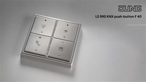 Jung Gulf On Linkedin 👉 The Jung Knx Push Button F 40 Convinces With Large Control Panels…