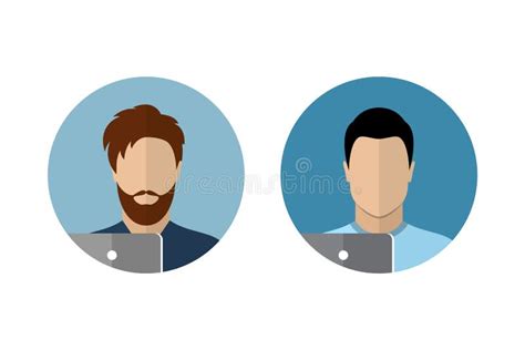 set of programmers icons stock vector illustration of communication