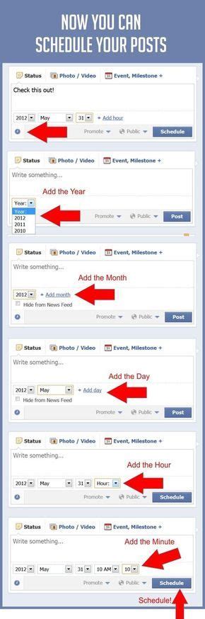 How To Schedule Your Facebook Posts Right On Facebook