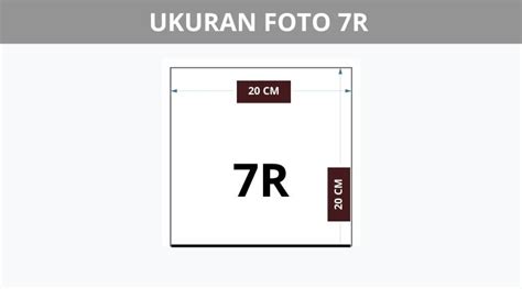 Ukuran Foto 7R Dalam Cm Mm Dan Inci Berikut Penjelasannya Javasiana Com