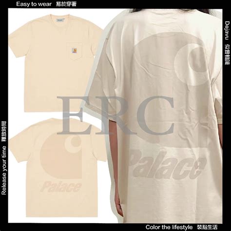 [erc] 3 Color Real Shot Carhartt Wip P Lace Pocket Tshirt Shopee Malaysia