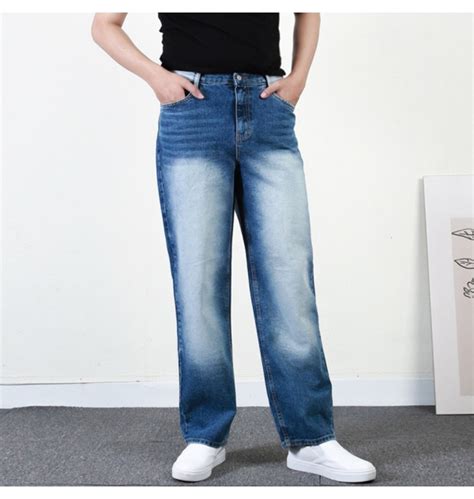프랭키뉴욕 남자 캣워싱 와이드 롱 청바지 남성 프리미엄 두꺼운 데님팬츠 빅사이즈 HE 티몬