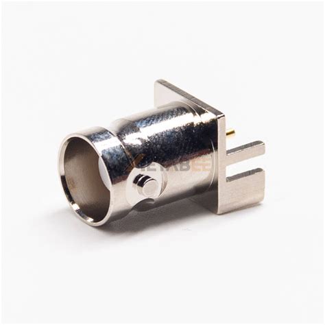Pcb Edge Mount Bnc Female Connector 50 Ohm Metabeeai
