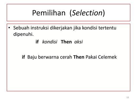 Materi 2 Pengertian Dasar Algoritma Ppt