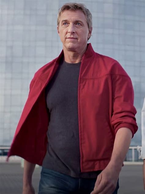 Cobra Kai S06 Johnny Lawrence Red Jacket The Movie Fashion
