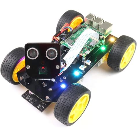 Jual Robot Car Kit Line Follower Camera Sensor Android Diy Raspberry Pi