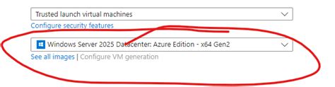 Cannot Create A Azure Vm With Windows Server 2025 And Enable Hotpatch