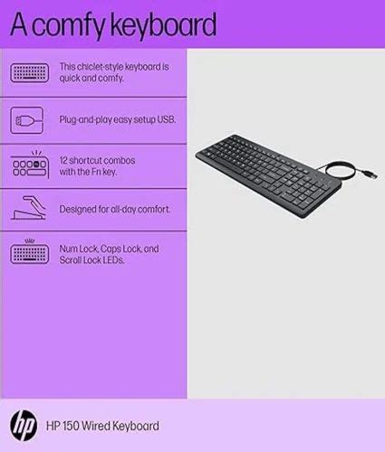 Hp 150 Wired Keyboard At ₹ 700 Piece Lalbagh Lucknow Id