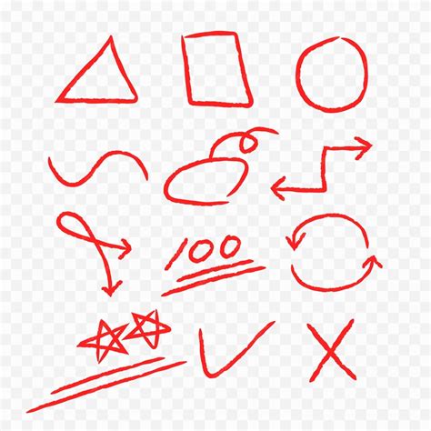 Premium Vector Vector Sketch Design Sign Pointer Highlight Marker