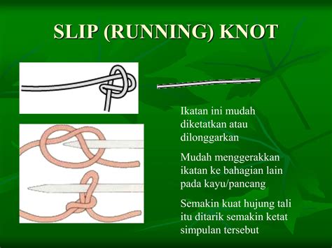 Jenis Ikatan Asas Untuk Tunas Kadet Remaja Sekolahppt