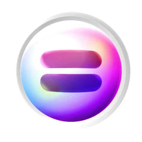 Equal Colorful Game Button 20967921 Png