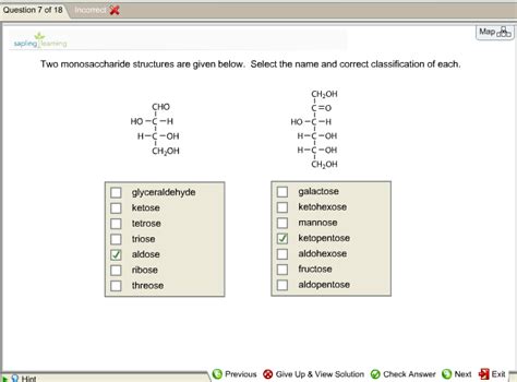 solved question 7 of 18 ncorrect map pling two