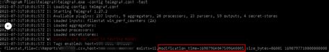 Filestat Working But Need Help With Output Rinfluxdb