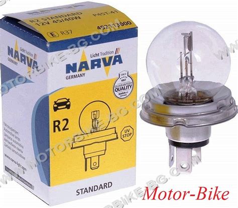 ЛАМПА 12v 45 40w P45t R2 Narva