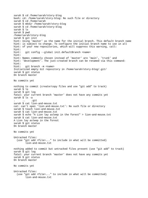 git example lab pdf computing version control