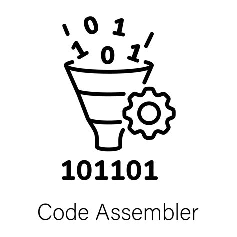 Trendy Code Assembler 44822363 Vector Art At Vecteezy