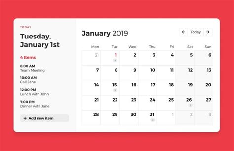 Month Year Calendar In Javascript