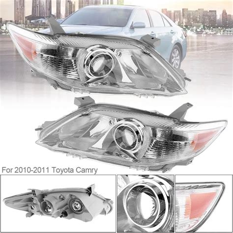 Right Headlight Oem 2015 2017 Toyota Camry Halogen Headlight Left