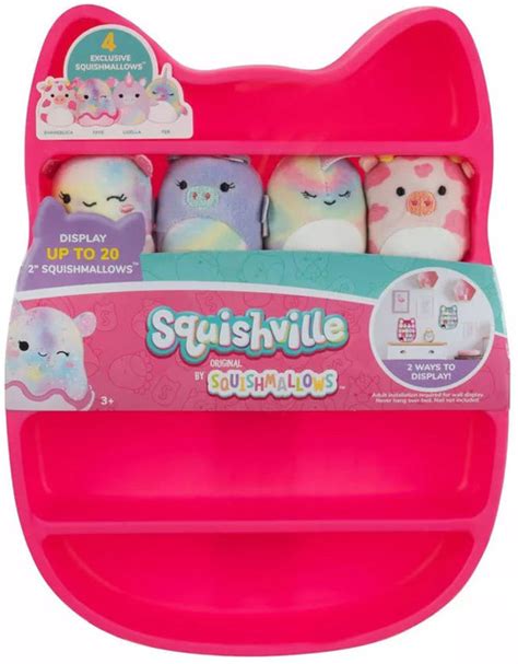 Squishmallows Squishville Squishville 2 Play Display Case 4 Exclusive