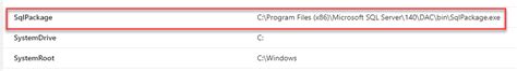 Azure Devops SQLPackage Error When Trying To Release My Pipeline