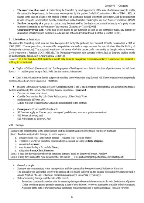 Laws 1075 Contracts Laws1075 Contracts Unsw Thinkswap