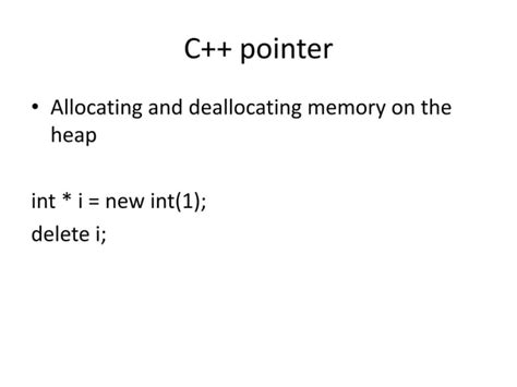 Introduction To Basic Memory Management C Pptx