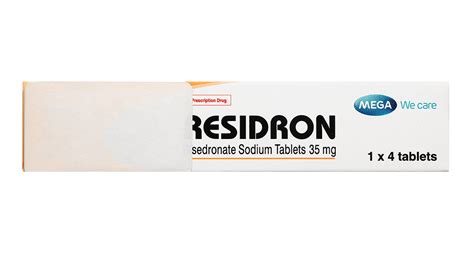 Residron 35mg điều Trị Và Ngăn Ngừa Loãng Xương 1 Vỉ X 4 Viên 02