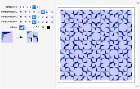 Nonperiodic Substitution Tiling Of The Plane Wolfram Demonstrations