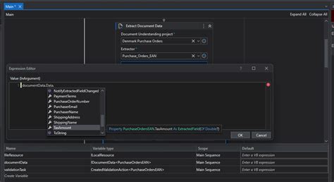 how to implement a document understanding training loop on cross