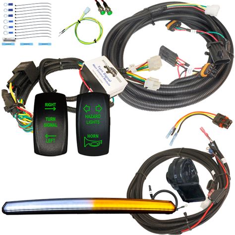 mcsadventures plug and play turn signal kit for 2024 rzr xp 1000