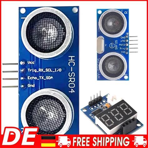 Hc Sr04hy Srf05 5pin Useful Ultrasonic Module Distance Sensor Fit For Arduino £295 Picclick Uk