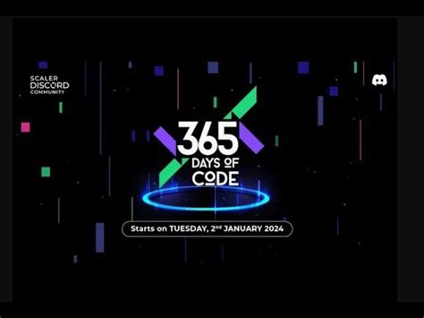 365daysofcode Scalerdiscord Codewithscaler 365daysofcodescaler