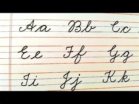 Cursive writing for Beginners Capital letters Small letters कस लखन सखए A to Z