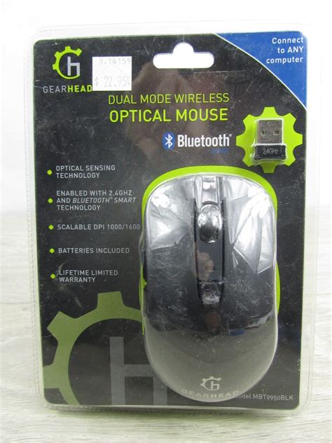 Gear Head Dual Mode Wireless Mouse Wireless Mouse