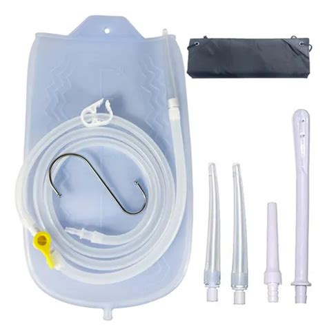 Kit De Enemas Kyzetjd De Silicona De 2 Litros Con Manguera D Mismo Precio En Cuotas