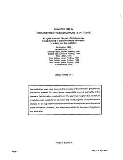 Pci Mnl 116 Pdf