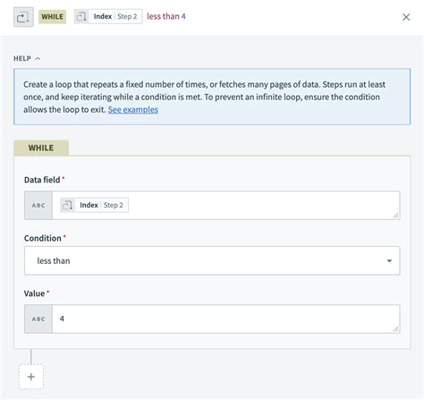 Repeat While Loop Workato Docs