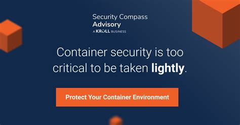 Security Compass Advisory On Linkedin Containerization Is Key To A Modern It Strategy That