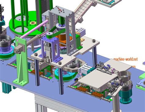 Industrial 3d Model Flywheel Assembly Machine Machine World Industrial 3d Model Flywheel Assembly Machine Machine World