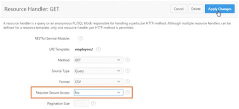 Creating And Using A Restful Web Service In Application Express