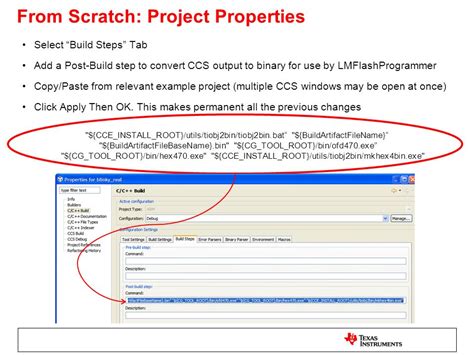 From Scratch Open CCS Exit And Restart CCS Click Browse To Create A New Workspace Directory