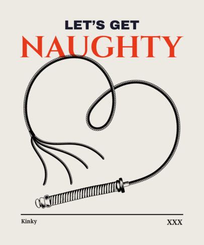 Placeit T Shirt Design Template With Erotic Handcuff Graphics