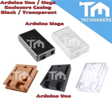 New Arduino Uno R3 Mega Protection Snap In Casing Case Box Cover Shell